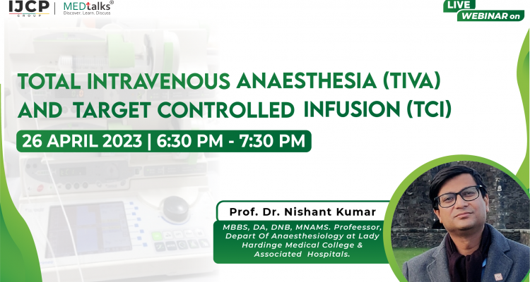 Total Intravenous Anaesthesia (TIVA) and Target Controlled Infusion ...