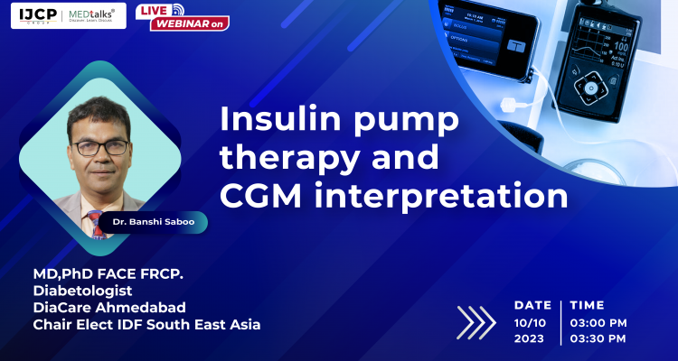 Insulin pump therapy and CGM interpretation | Live Webinar | Medtalks
