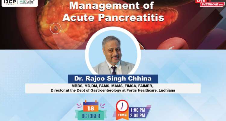 Management of Acute Pancreatitis | Live Webinar | Medtalks