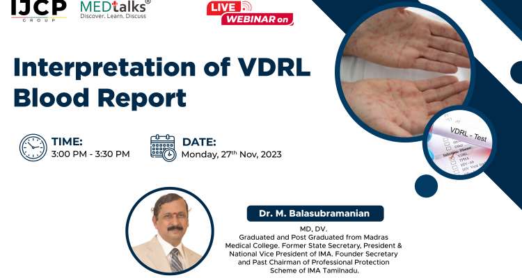 Interpretation of VDRL Blood Report | Live Webinar | Medtalks