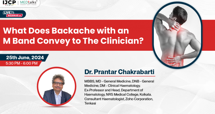 What does Backache with an M Band convey to the Clinician? | Live ...