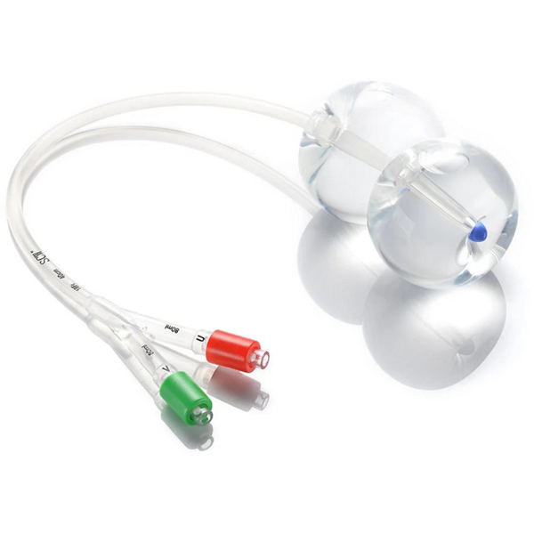 Double-balloon cervical ripening insertion for terminating CSP ...